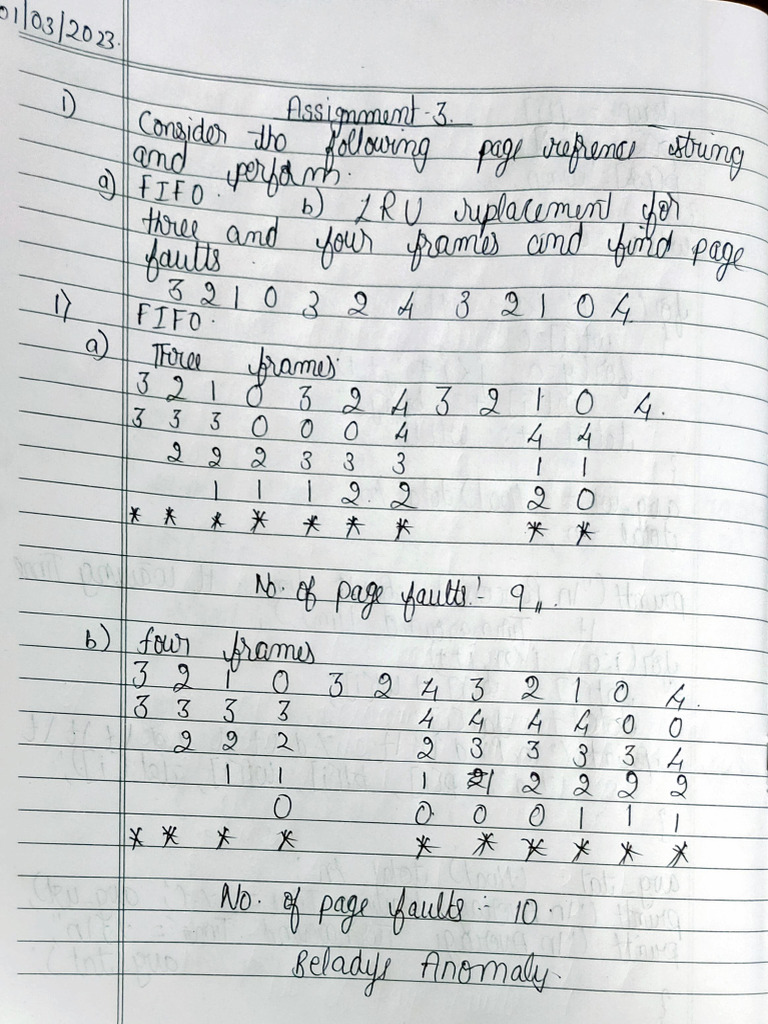 OS - Assignment 3 | PDF