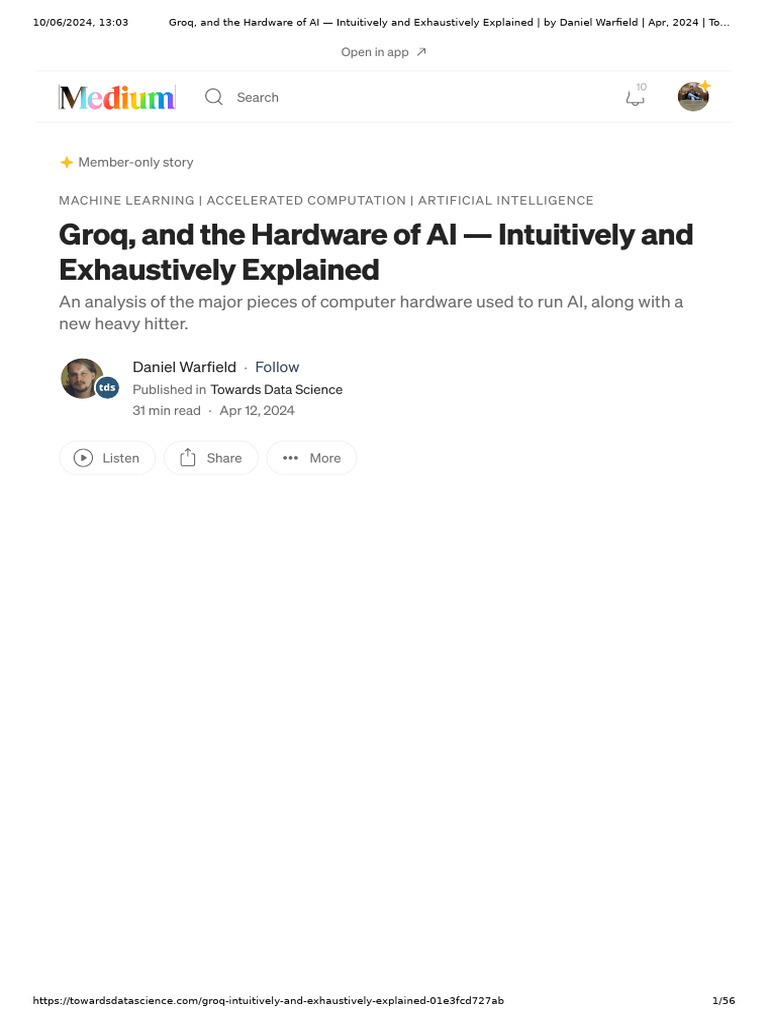 Groq, and The Hardware of AI - Intuitively and Exhaustively Explained ... Groq, and The Hardware of AI - Intuitively and Exhaustively Explained ...