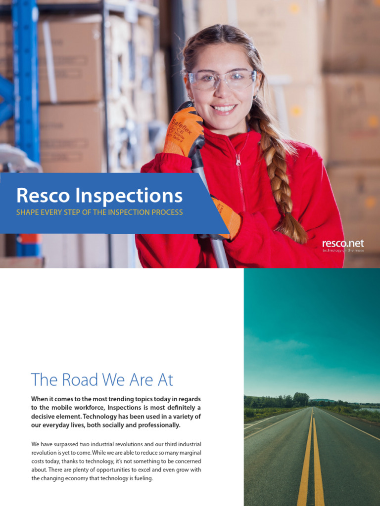 Resco Inspections Ebook | PDF | Mobile App | Web Application