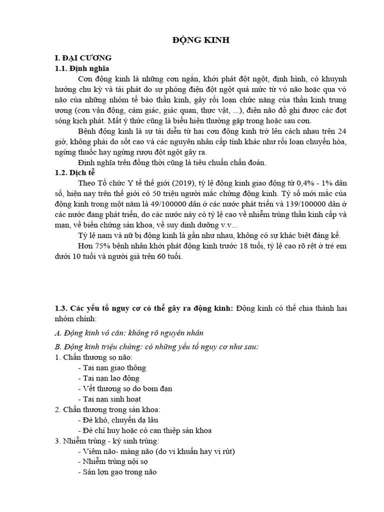 Bai 4 Dong Kinh | PDF