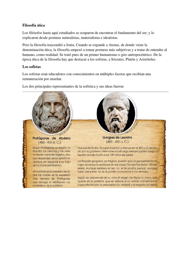 Filosofía Ática | PDF | Religión y espiritualidad