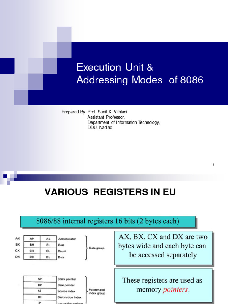 Addresing Modes | PDF | Computer Architecture | Central Processing Unit Addresing Modes | PDF | Computer Architecture | Central Processing Unit
