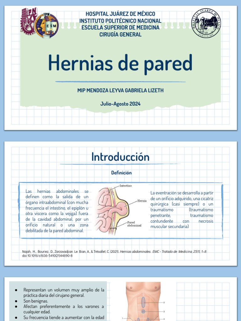 Hernias | PDF | Cirugía | Abdomen