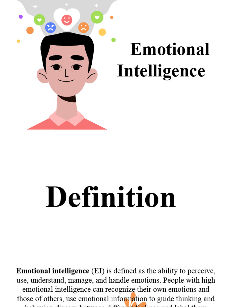 Emotional Intelligence Karl Mezher Philippe Sfeir Jimmy Jasous | PDF ...