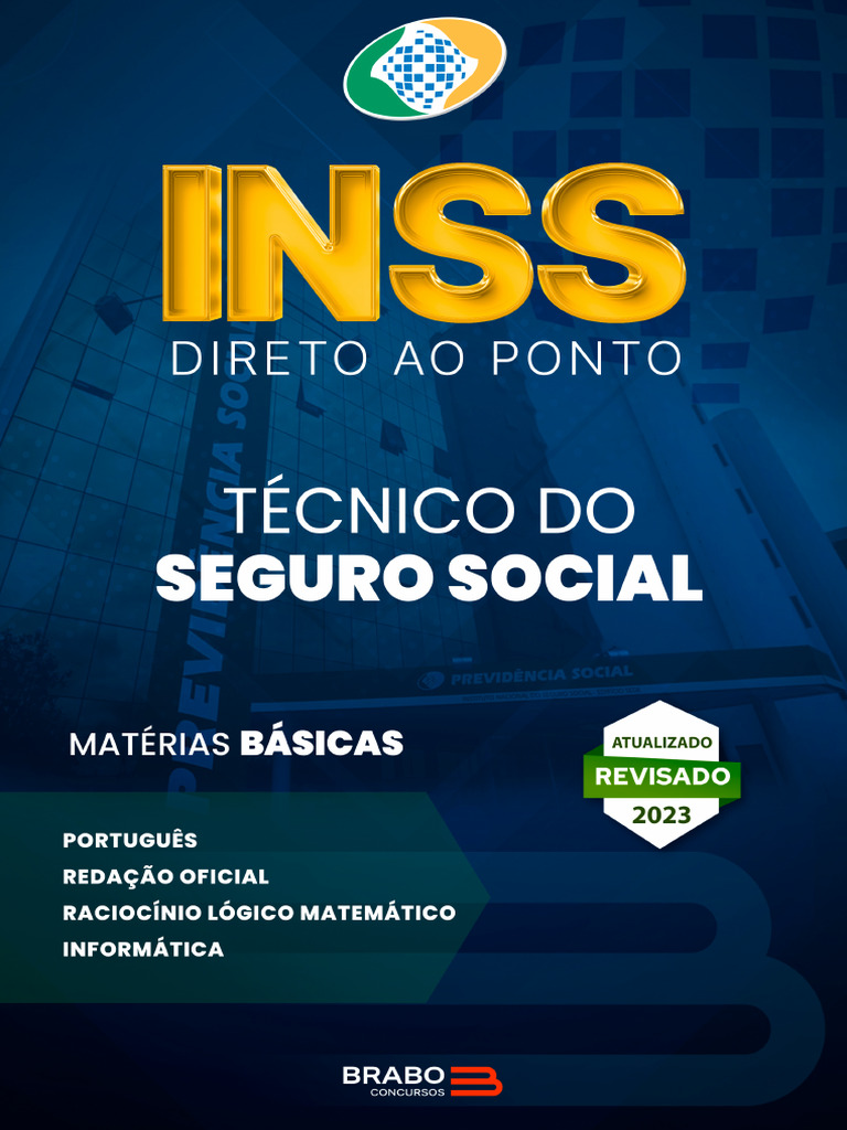 INSS - Apostila Mat B Sicas-AT04!10!23 | PDF | Estresse (Linguística) | Classe gramatical