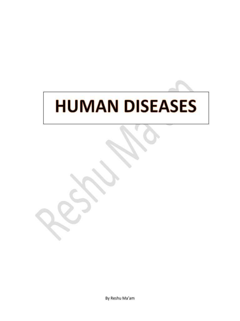Human Diseases | PDF