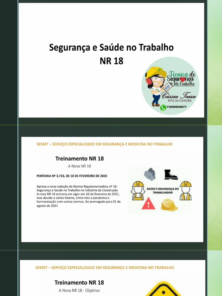 Treinamento NR35 | PDF
