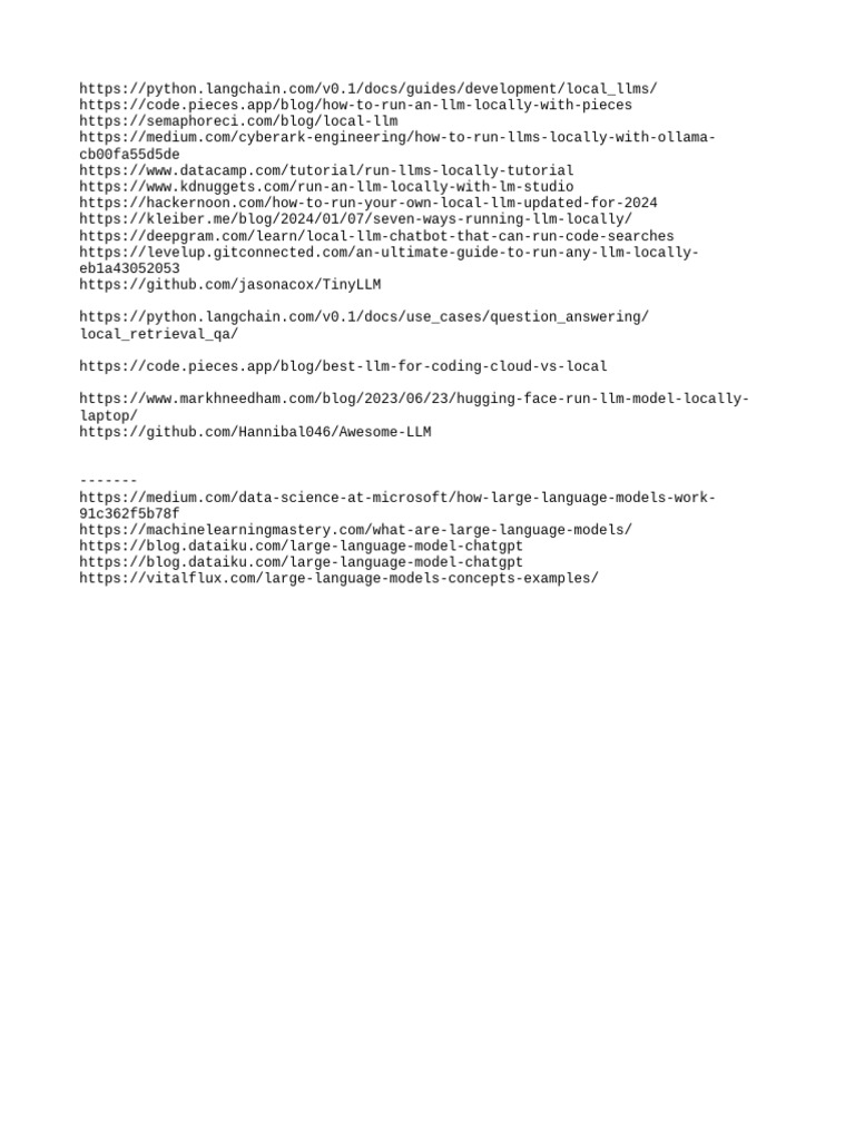 1 Doc LLM Ollama | PDF | Business | Computers