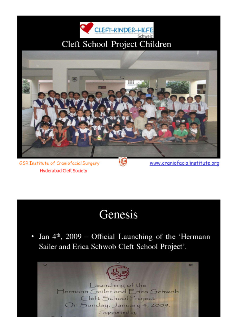 Cleft School Project | PDF