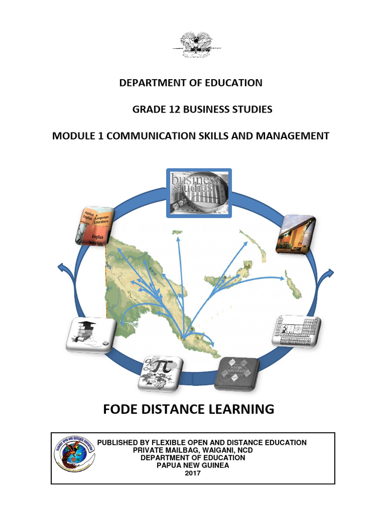 Gr12 Business Studies M1 | PDF | Nonverbal Communication | Communication