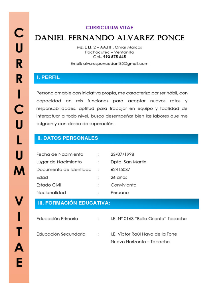 Daniel Fernando Alvarez | PDF
