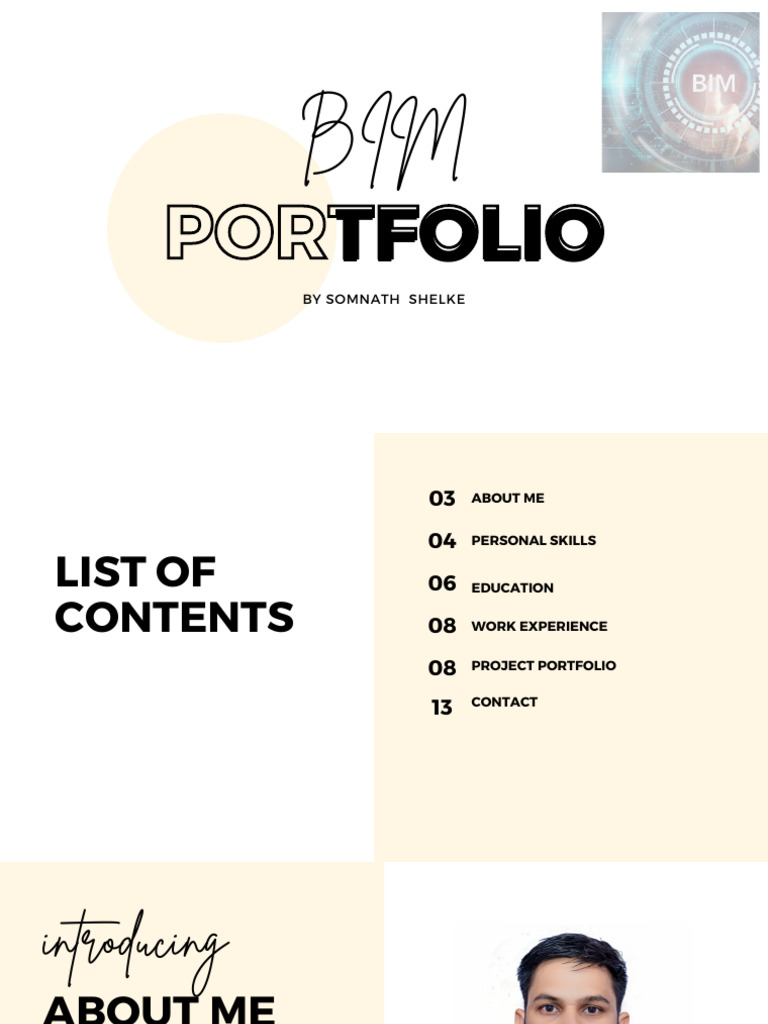 BIM Portfolio | PDF | Autodesk Revit | Building Information Modeling