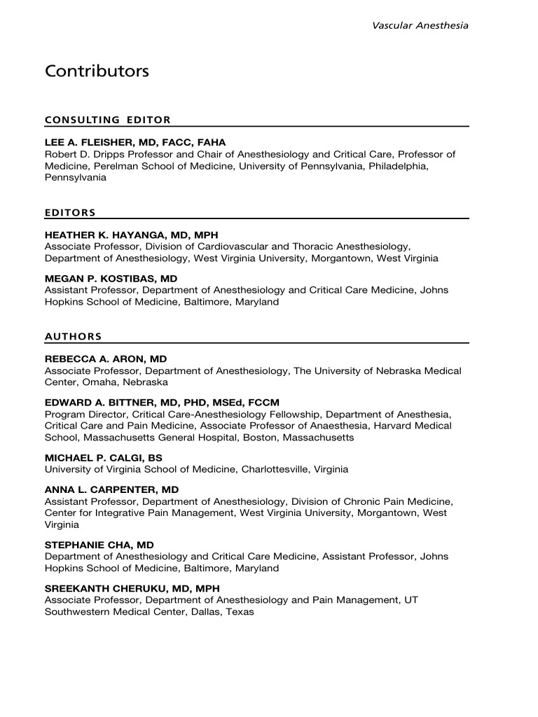 Contributors Xatc | PDF | Doctor Of Medicine | Medical Specialties