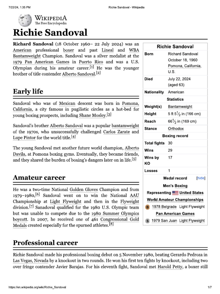 Richie Sandoval | PDF