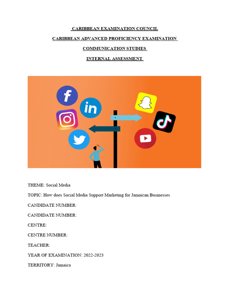 Communication Studies Pdf Social Media Marketing Social Media