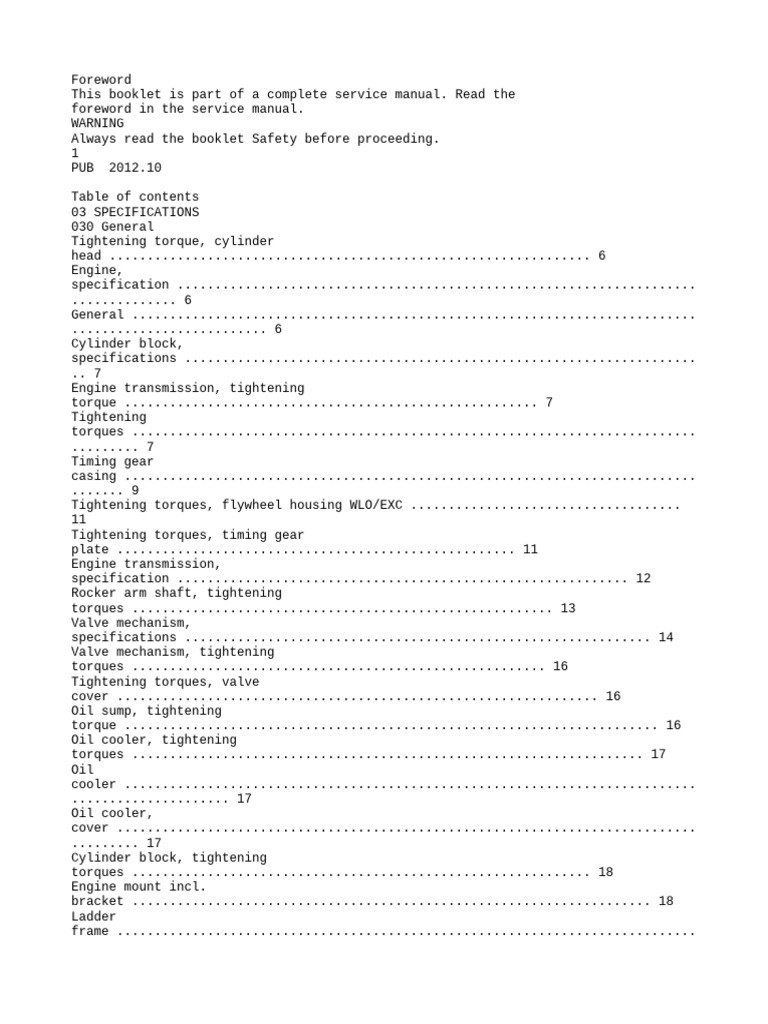 Volvo d13f Workshop Manual 20155 - 1708628157242 | PDF | Valve ...
