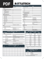 Lancer Actions Cheat Sheet | PDF