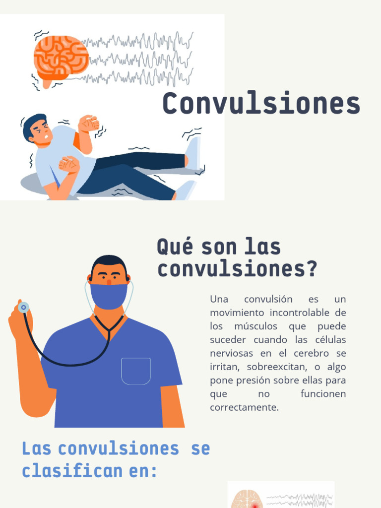 Tipos y manejo de convulsiones | PDF | Epilepsia | Medicina