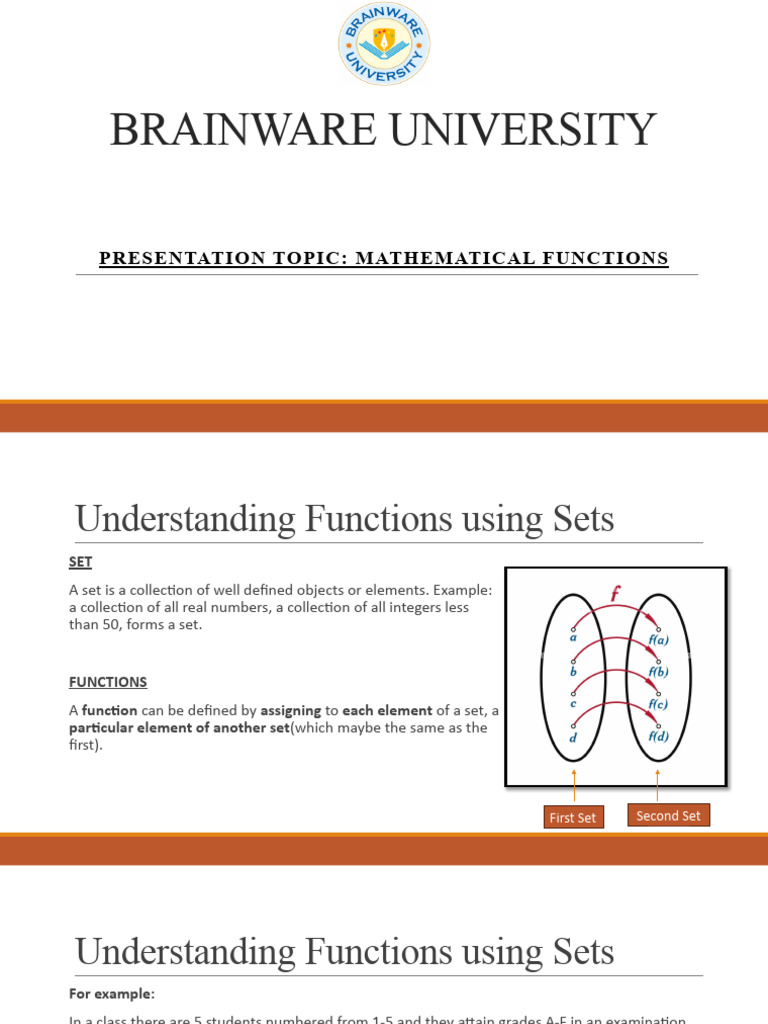 Functions in Mathematics | PDF | Function (Mathematics) | Trigonometric ... Functions in Mathematics | PDF | Function (Mathematics) | Trigonometric ...