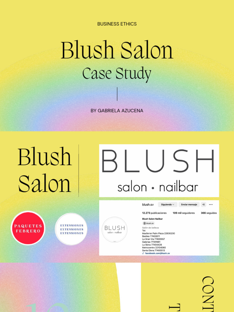 Blush Case Study | PDF | Employment | Supply Chain