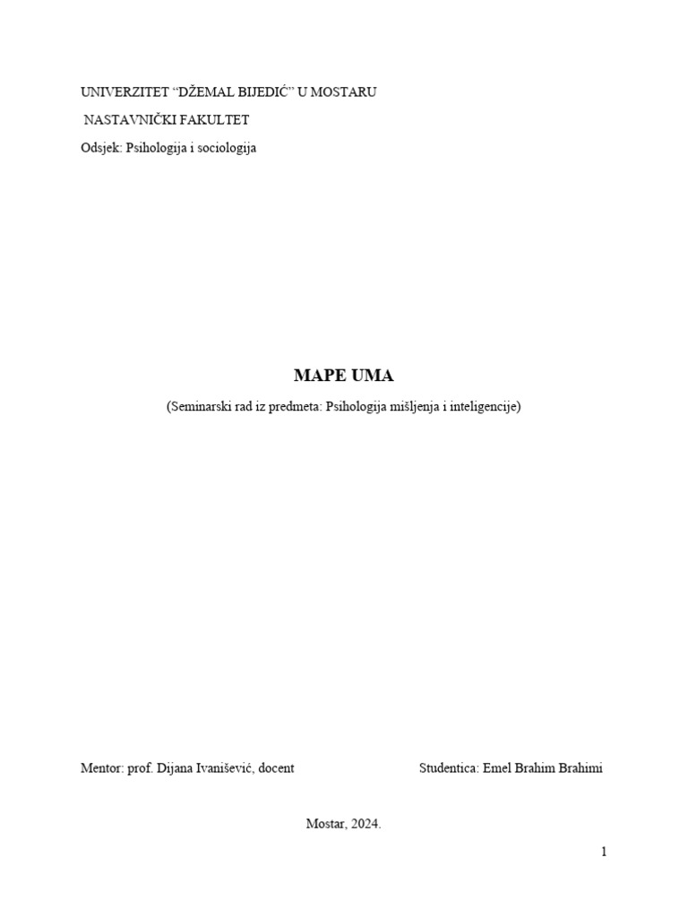 Mapa Uma Emina 2 | PDF
