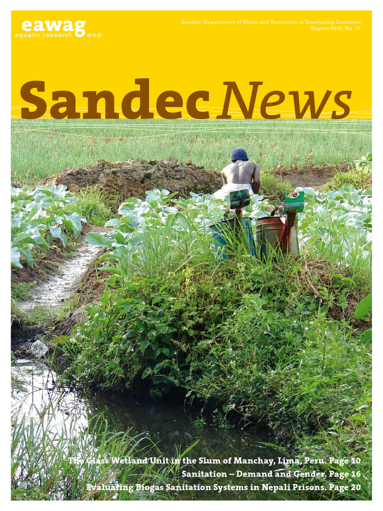 Sandec News 11 | PDF | Sanitation | Biogas
