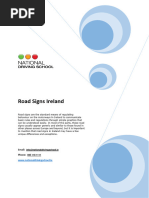 Ireland Road Traffic Signs | PDF
