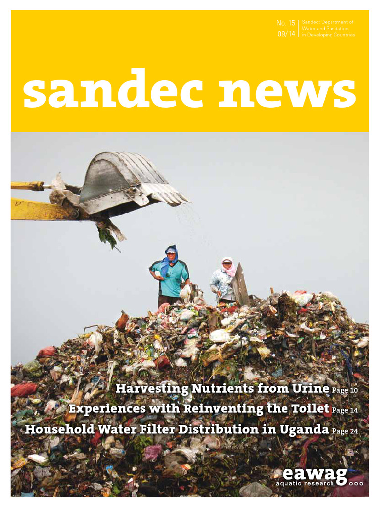 Sandec News 15 | PDF | Sanitation | Waste Management