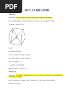 Circle Theorems - Learn All Circle Theorems For Class 9 and 10 | PDF ...