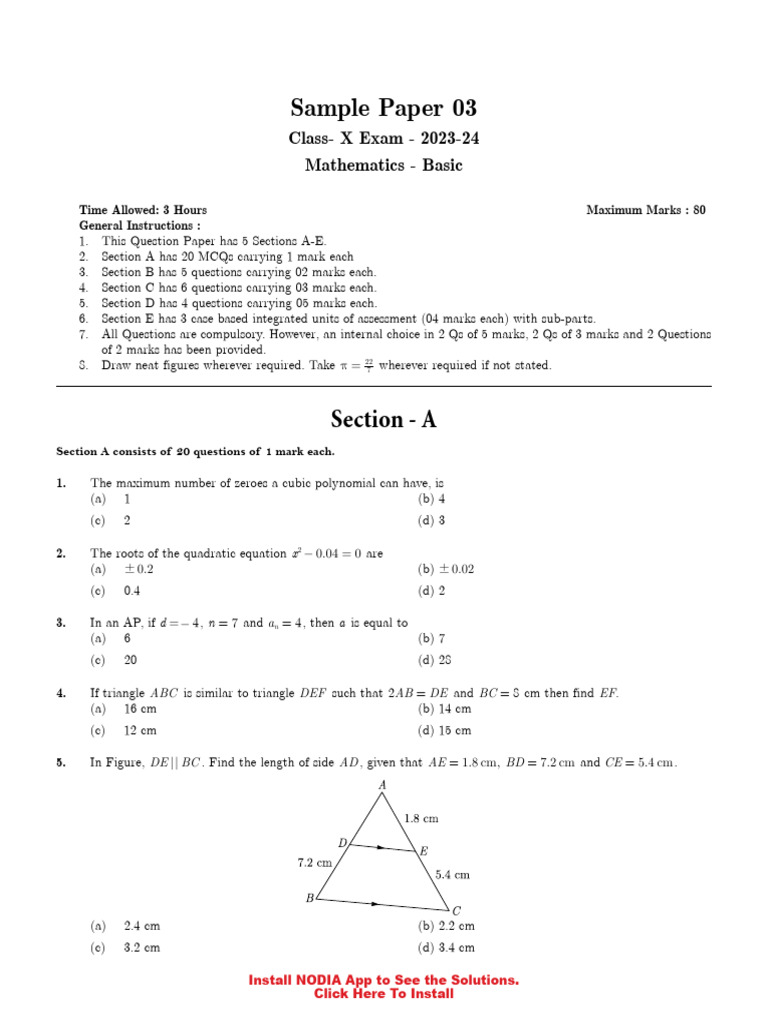 SP Maths Basic 3 Unsolved | PDF | Mathematical Concepts | Elementary Mathematics