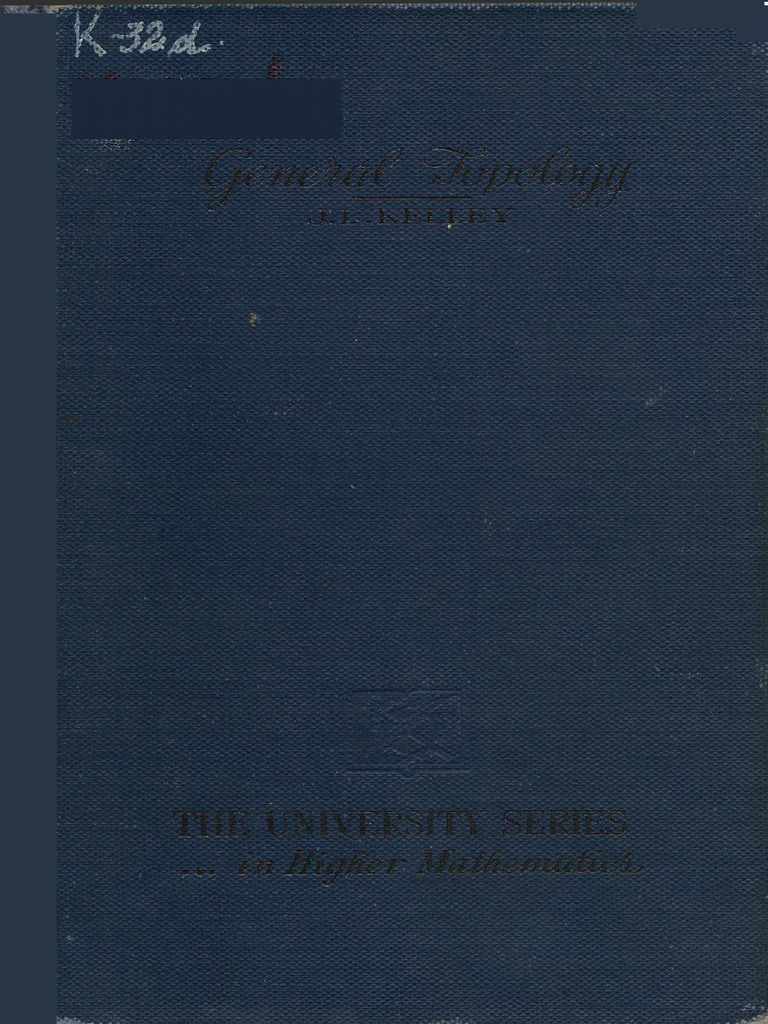 General Topology | PDF | Continuous Function | Compact Space