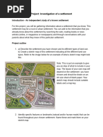 Grade 8 Settlement Project Guide | PDF | Cognition