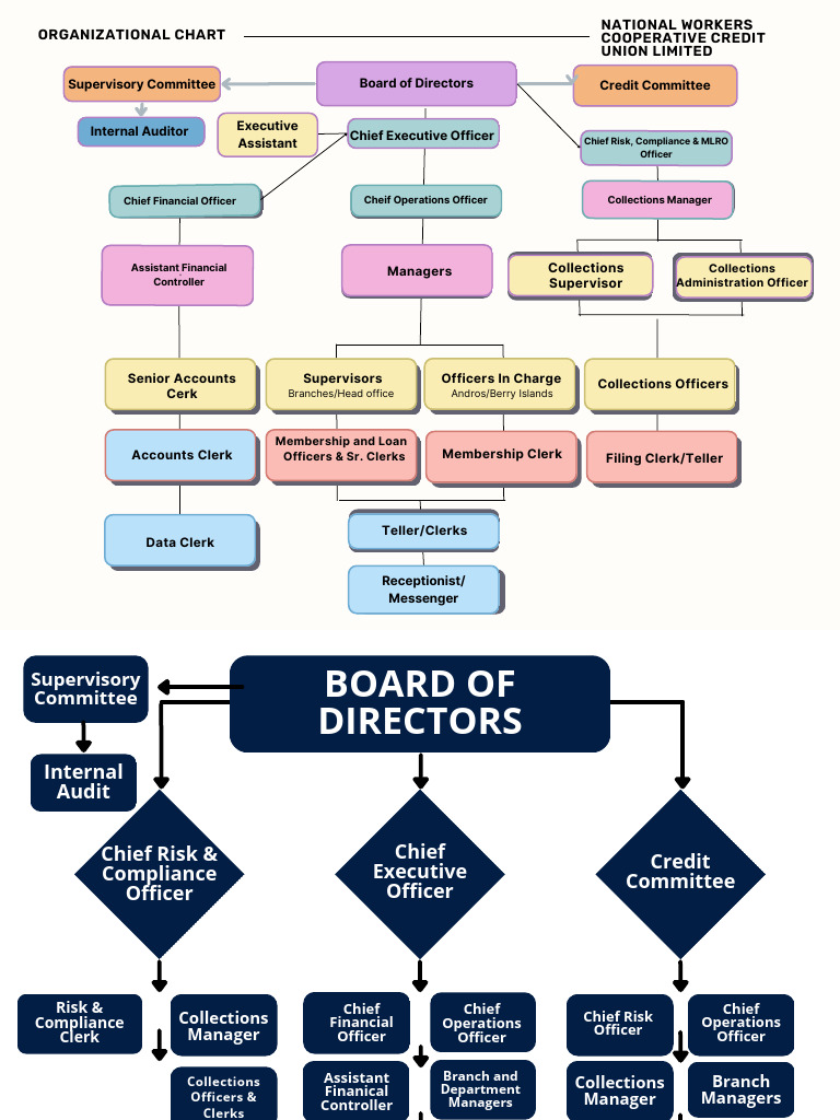 NWCCUL Organizational Chart Revised June 19, 2024 | PDF | Loans | Debt