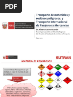 Reglamento Nacional de Transporte Terrestre de Materiales y Residuos Peligrosos | PDF | Residuos ...