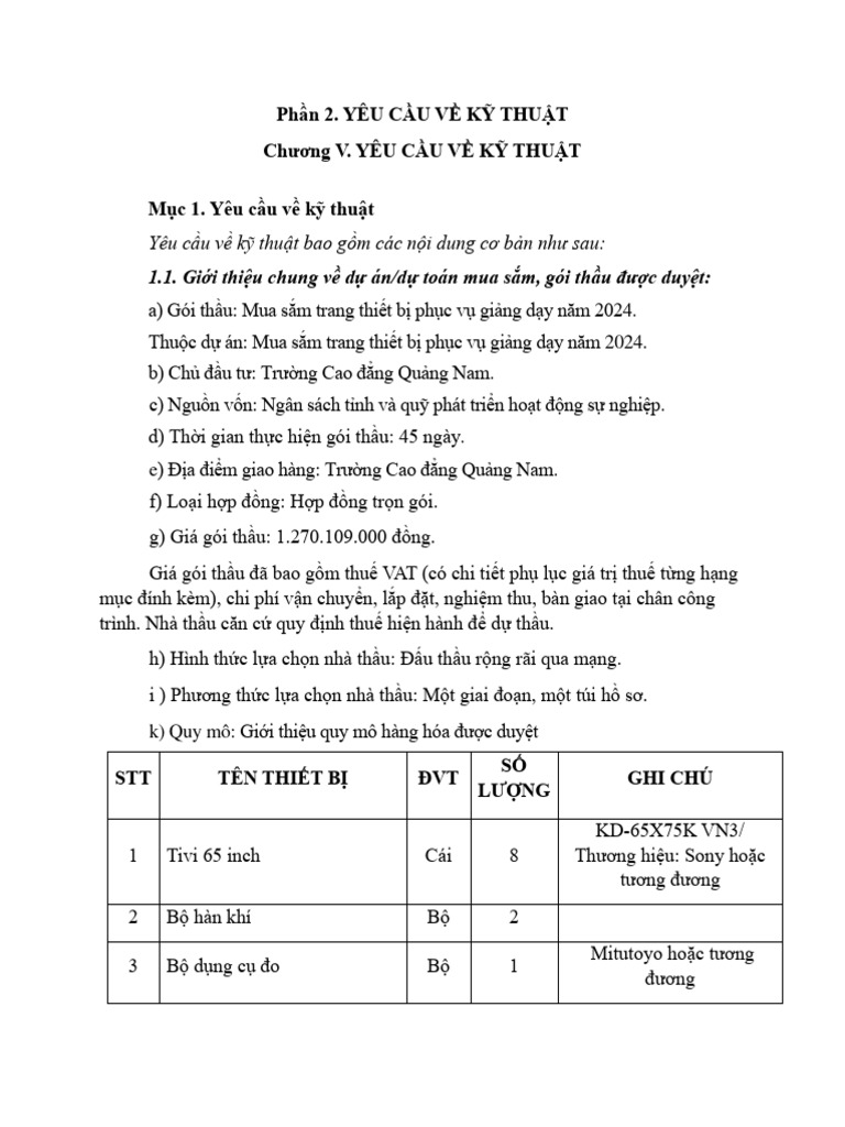 Chuong V YC KT CĐ Q Nam | PDF