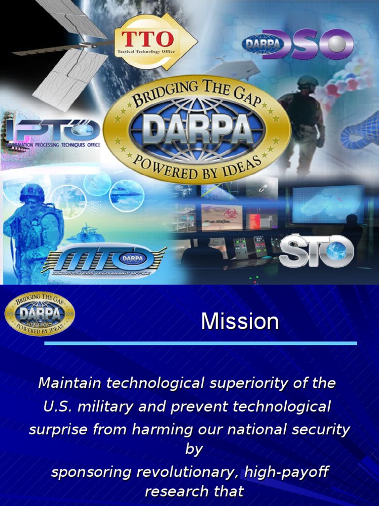 DARPA | PDF | Darpa | Innovation