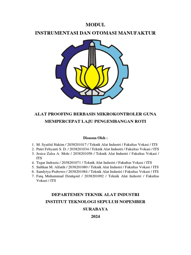 5&12 - Modul Mesin Proofing Berbasis Mikrokontroler | PDF | Griya ...