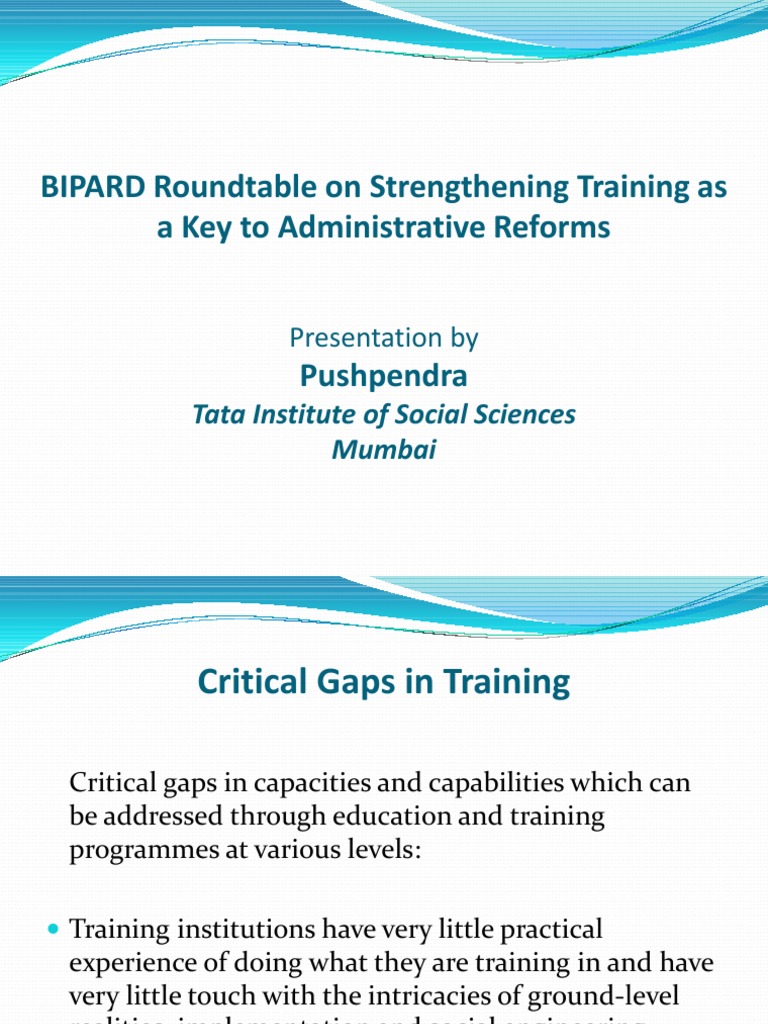BIPARD Workshop - Presentation | PDF | Governance | Qualitative Research