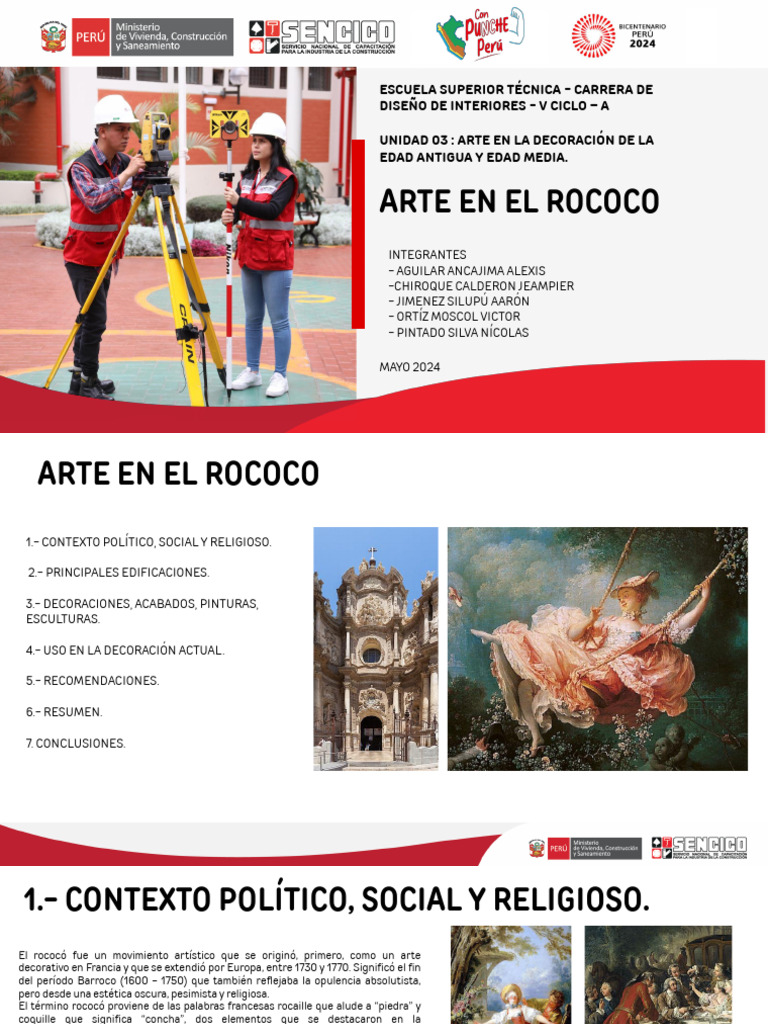 Sesión 11 - Arte en Rococó y en El Romanticismo - Had - 2024i | PDF | Romanticismo | Pinturas