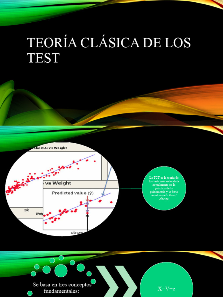 Teoría Clásica de Los Test | PDF | Matemáticas Aplicadas | Análisis ...