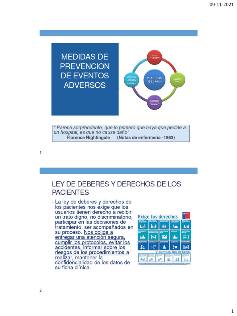 Calidad y Seguridad Del Paciente Clase 2 | PDF | Medicamentos con ...