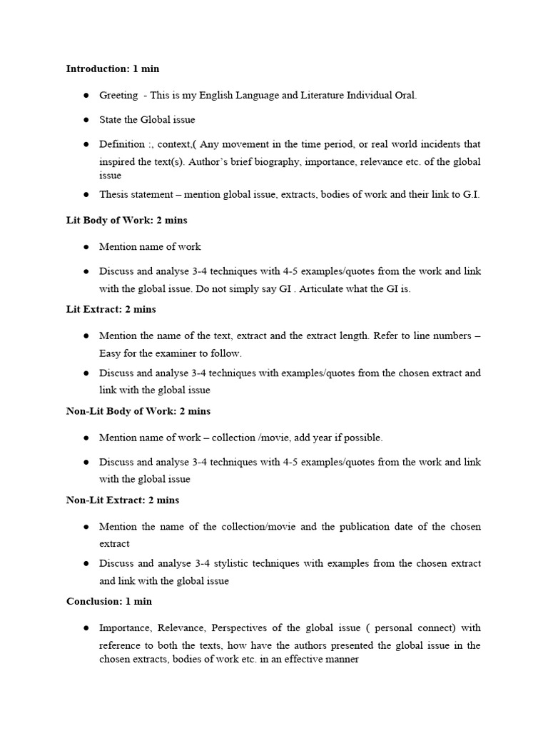 IO PLan Checklist | PDF