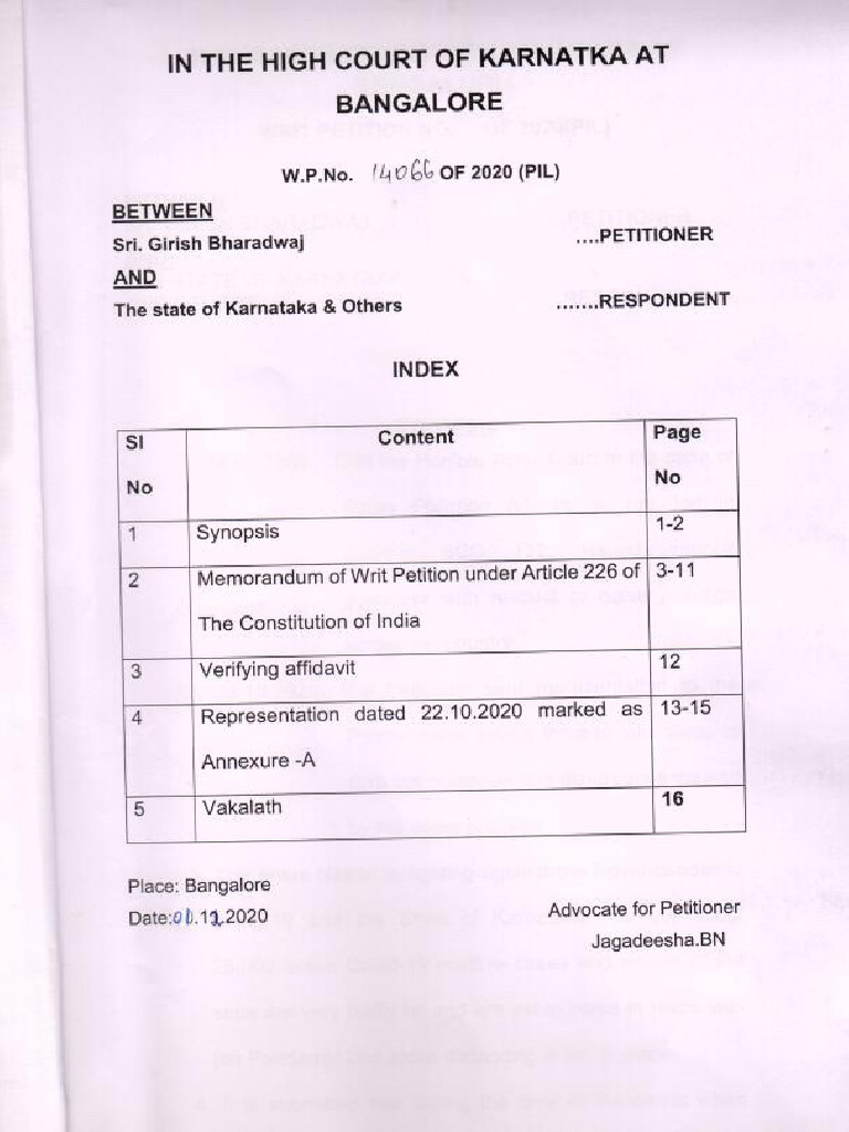 WP 14066 of 2020 | PDF