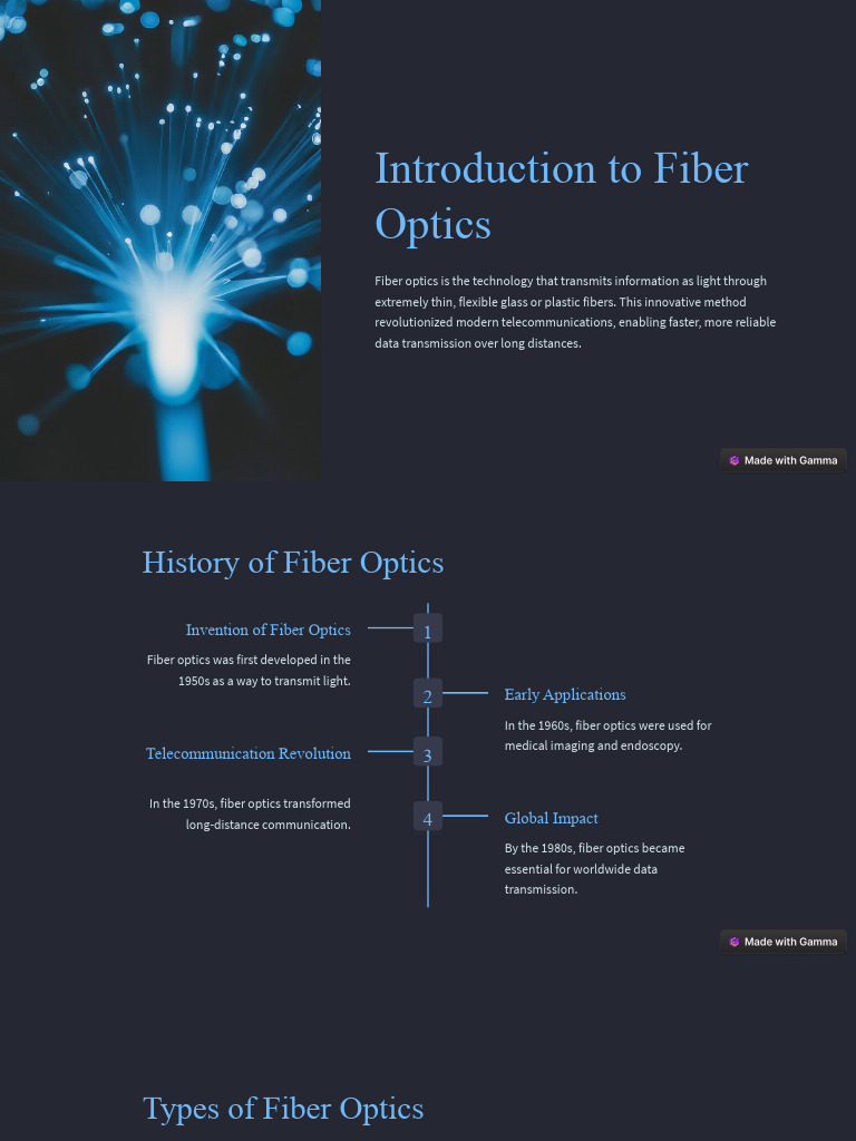 Introduction To Fiber Optics Download Free Pdf Optical Fiber Optics