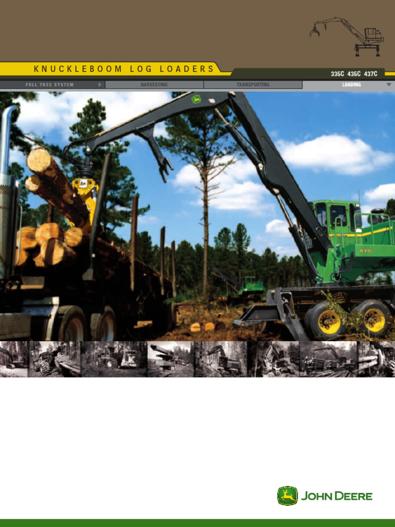 Knuckleboom Log Loaders: DKA335CKBL - Indd 1 5/17/05 2:58:47 PM | PDF ...