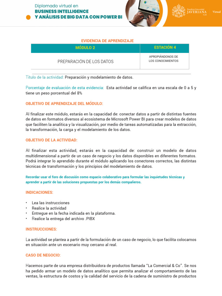 Modelado de Datos en Power BI | PDF | Aprendizaje | Informática