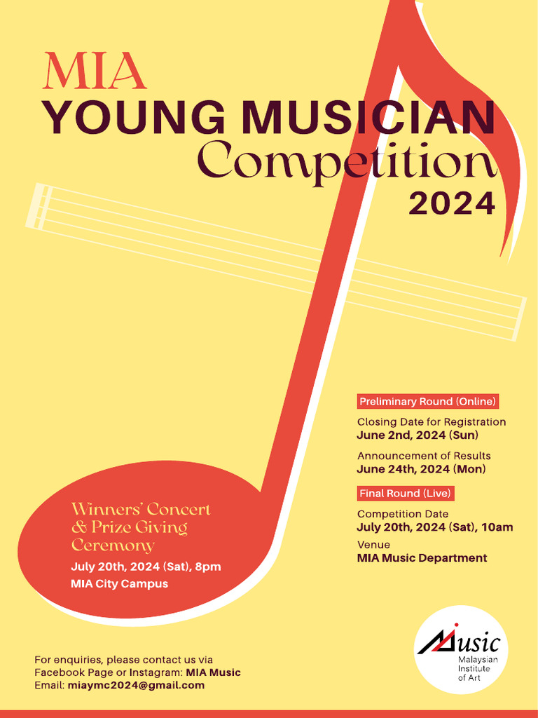 MIA-YOUNG-MUSICIAN-COMPETITION-2024 | PDF | Musical Instruments ...