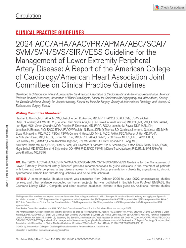 Gornik Et Al 2024 2024 Acc Aha Aacvpr Apma Abc Scai SVM SVN Svs Sir ...