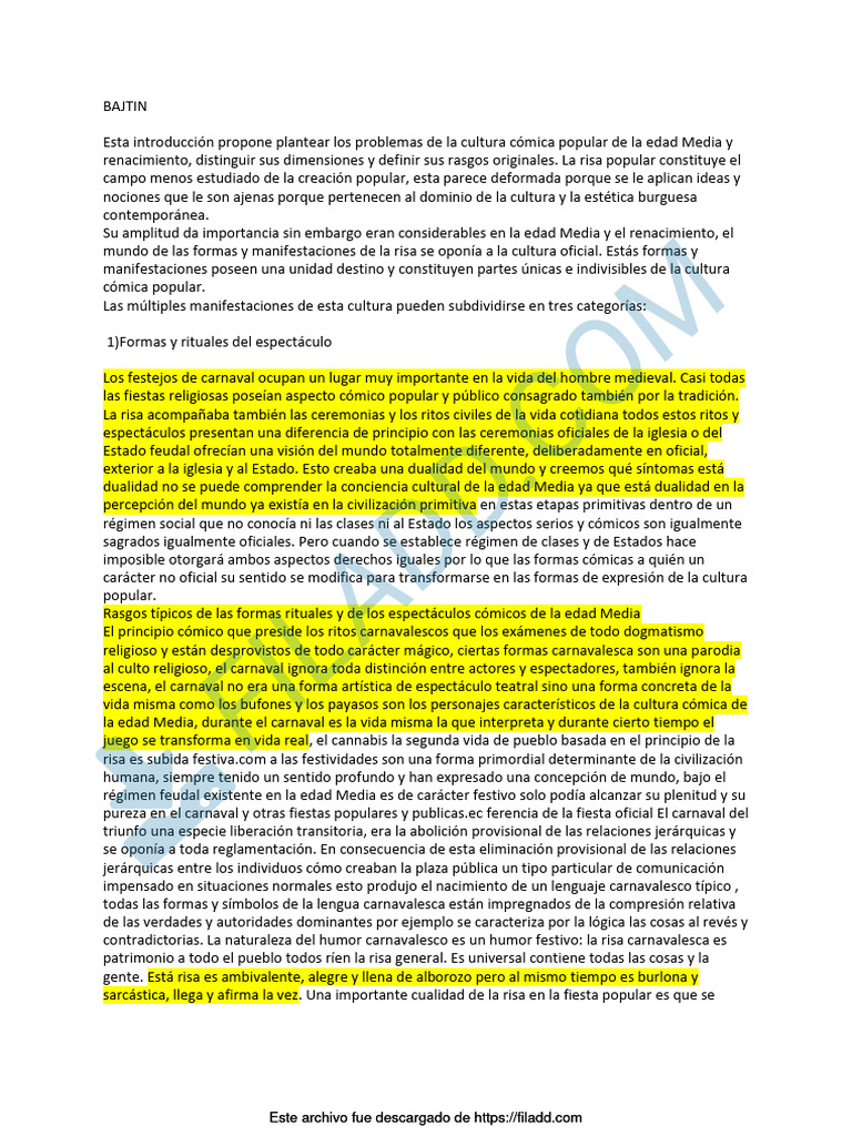 Resumen Textos Cultura Teoricos | PDF | Capitalismo | Edades medias