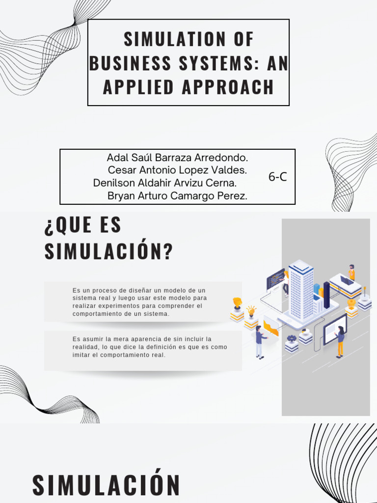 Simulation of Business Systems An Applied Approach | PDF | Simulación ...